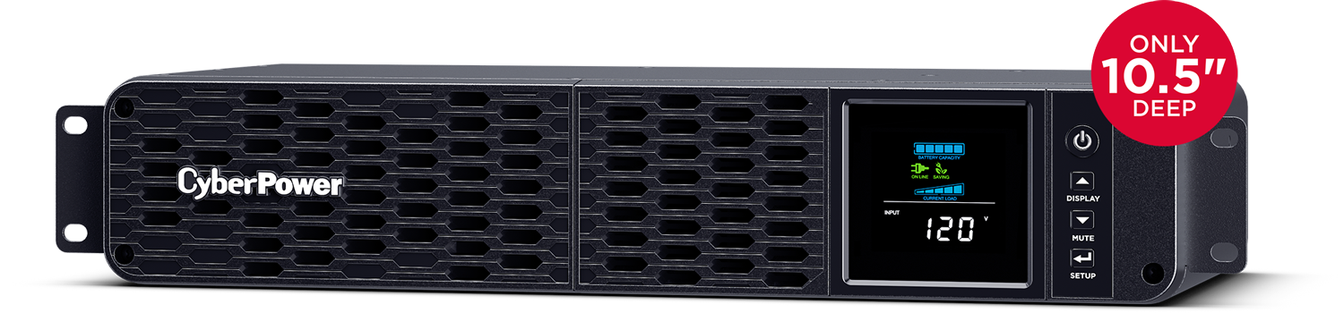 Short-Depth PFC Rackmount UPS System | CyberPower