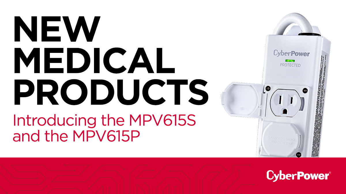 CyberPower Expands Medical-Grade Power Protection Line with Power Strip ...