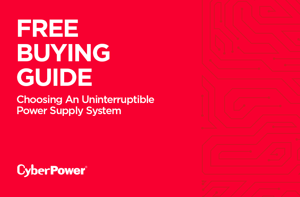CyberPower Offers Free Uninterruptible Power Supply (UPS) System Buying ...