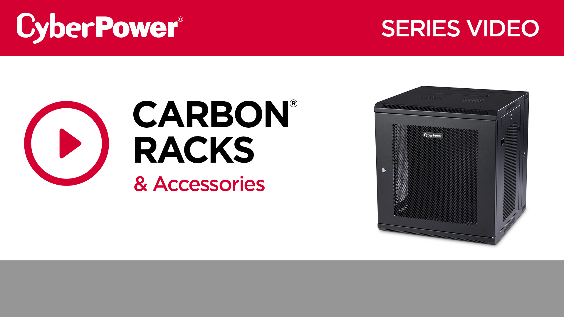 CyberPower Carbon Rack Series | Series, Video | CyberPower