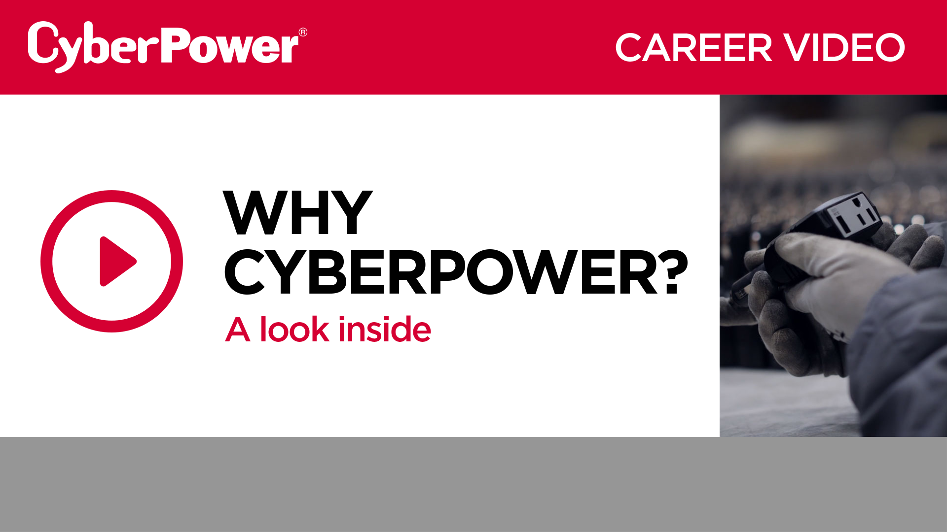 Why CyberPower? A look inside | Company, Video | CyberPower